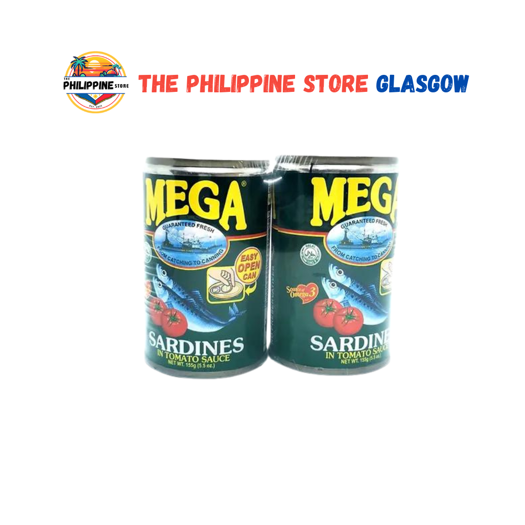 Mega Sardines in Tomato Sauce Twin Pack – The Philippine Store Glasgow