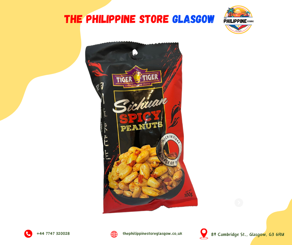 Tiger Tiger Spicy Peanut (100g) – The Philippine Store Glasgow