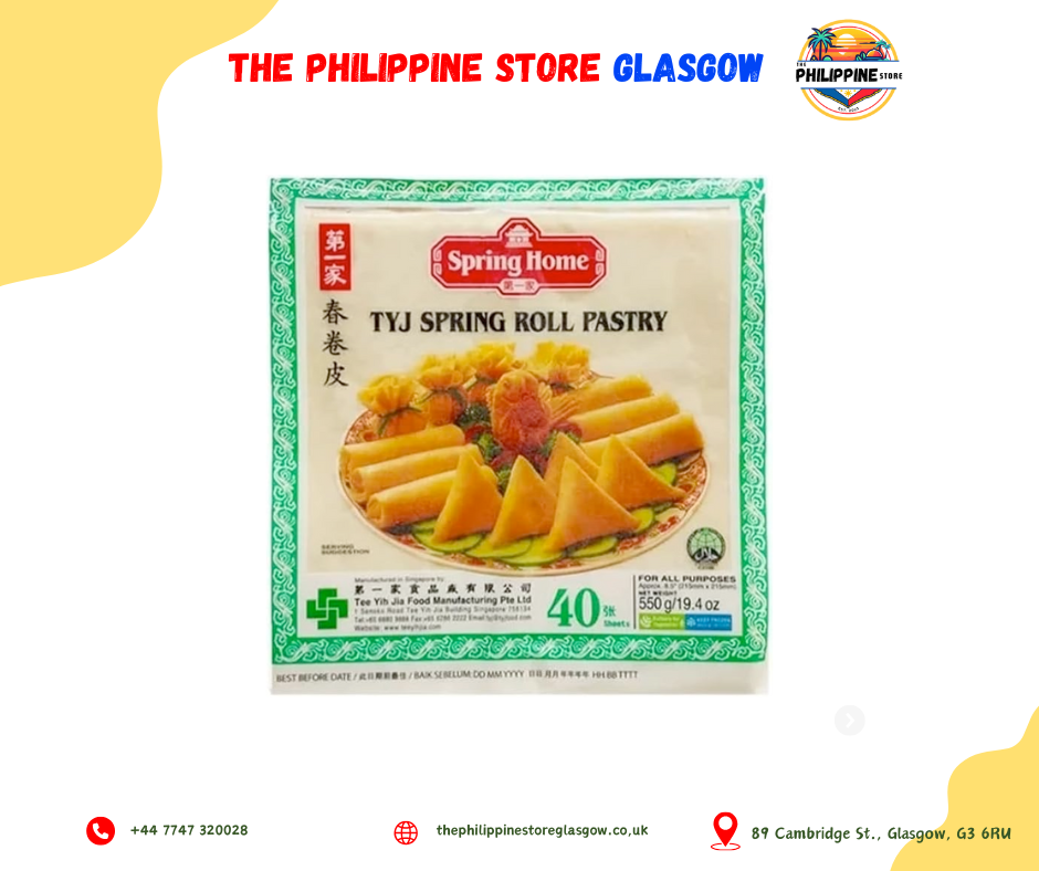 Tiger Tiger Spring Roll Pastry Medium 40 sheets (550g) – The Philippine ...
