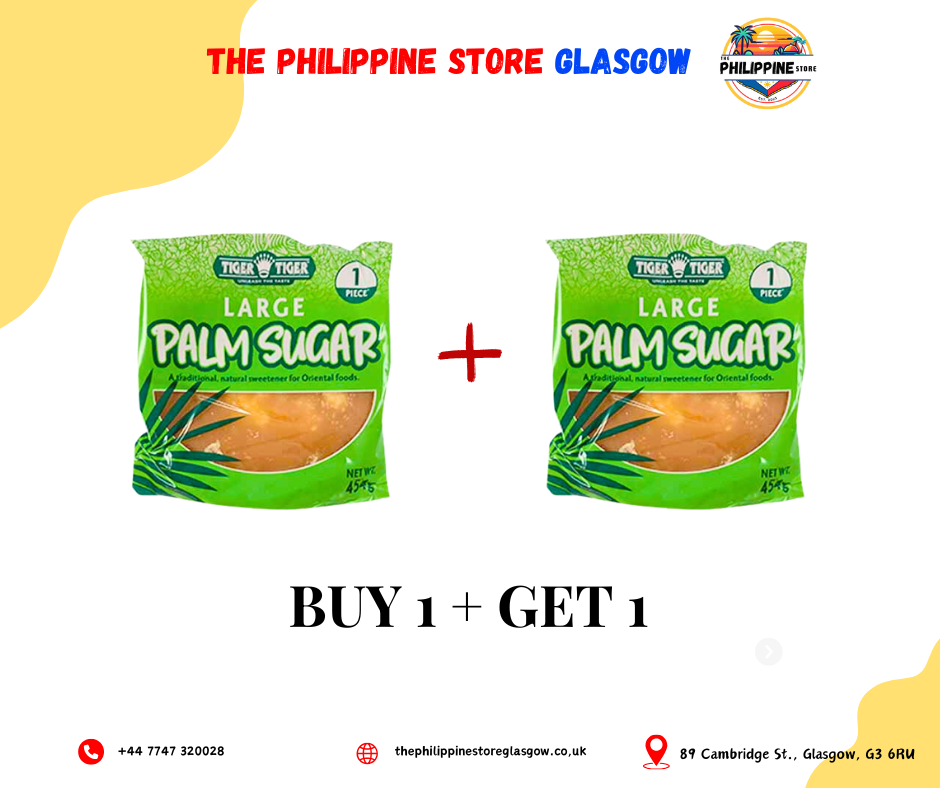 Tiger Tiger Palm Sugar Large 454g (BUY 1 GET 1) – The Philippine Store Glasgow