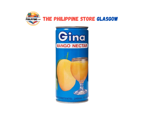 Gina Mango Nectar Drink 240ml – The Philippine Store Glasgow