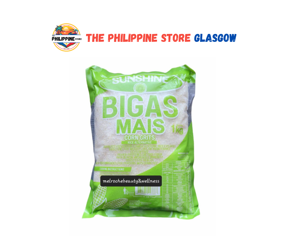 Sunshine Bigas Mais 1kg – The Philippine Store Glasgow