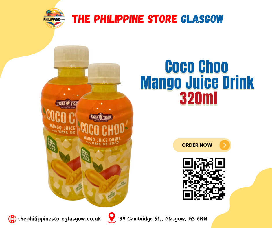 Coco Choo Mango Juice Drink 320ml – The Philippine Store Glasgow