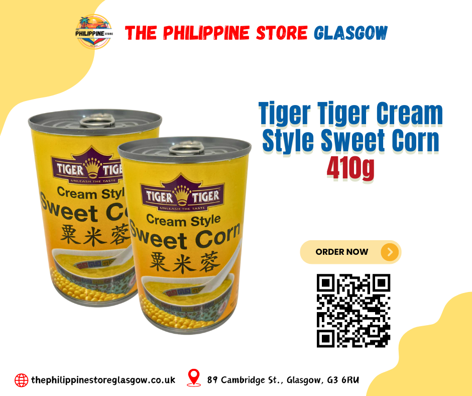 Tiger Tiger Cream Style Sweet Corn 410g – The Philippine Store Glasgow