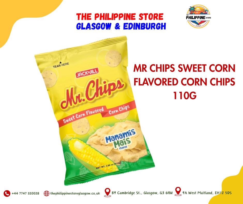 Mr. Chips Sweet Corn Flavor 110g – The Philippine Store Glasgow