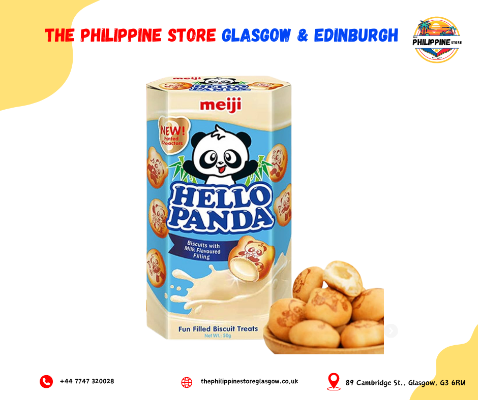 Meiji Hello Panda Milk 50g – The Philippine Store Glasgow