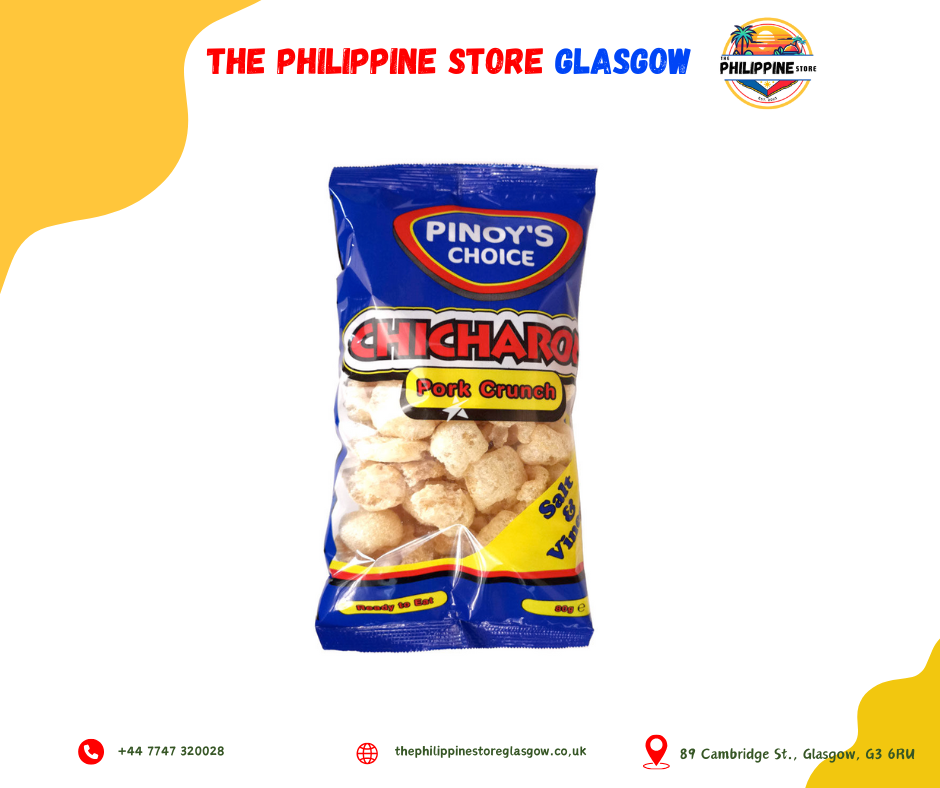 Pinoy's Choice Chicharon Salt & Vinegar 100g – The Philippine Store Glasgow