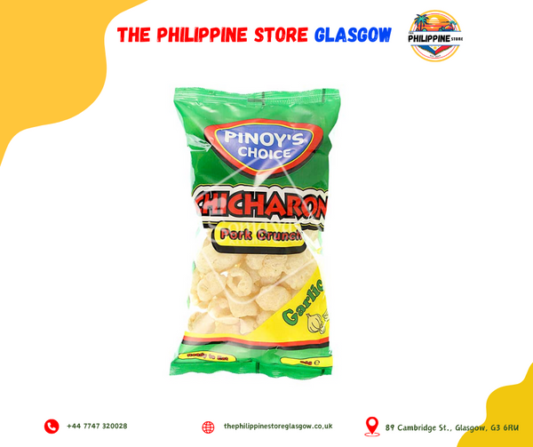 Pinoy's Choice Chicharon Garlic 100g – The Philippine Store Glasgow