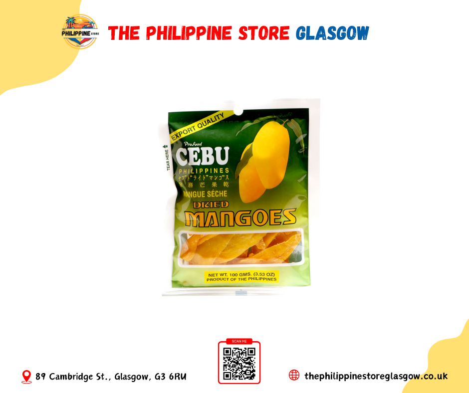 Cebu Brand Dried Mangoes (100g) – The Philippine Store Glasgow