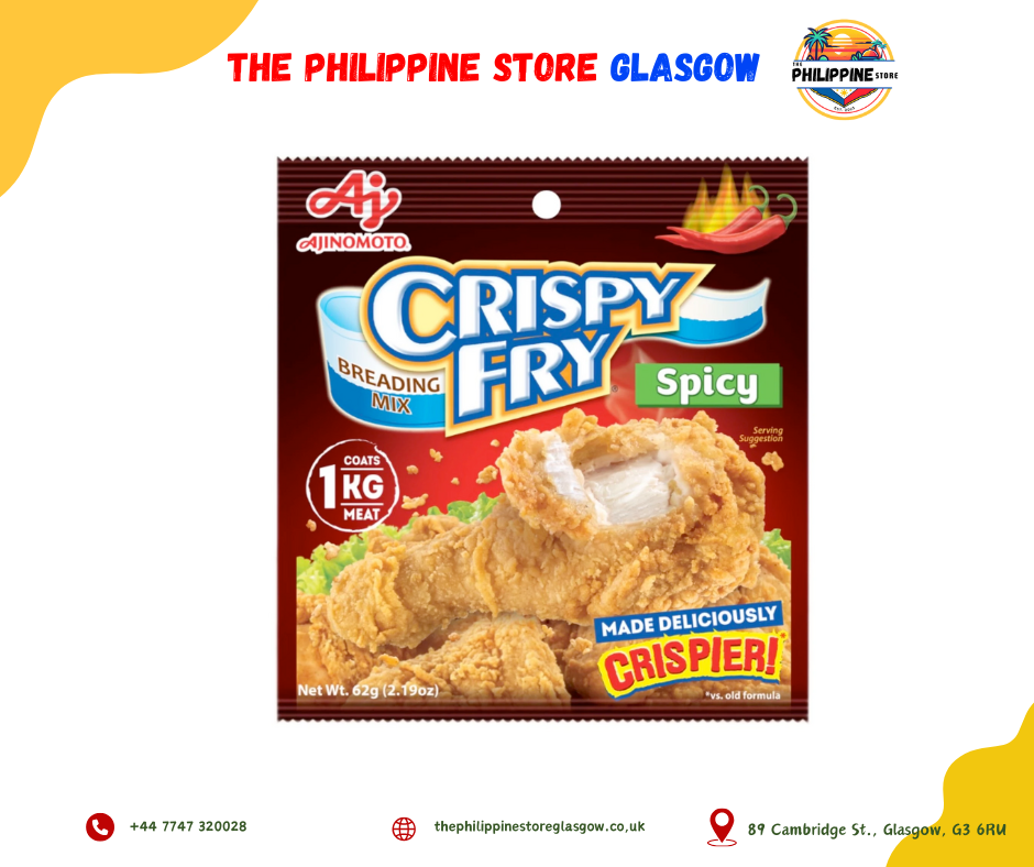 Ajinomoto Crispy Fry Spicy 62g – The Philippine Store Glasgow