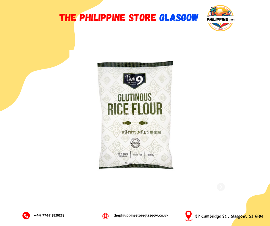 Thai 9 Glutinous Rice Flour 400g – The Philippine Store Glasgow