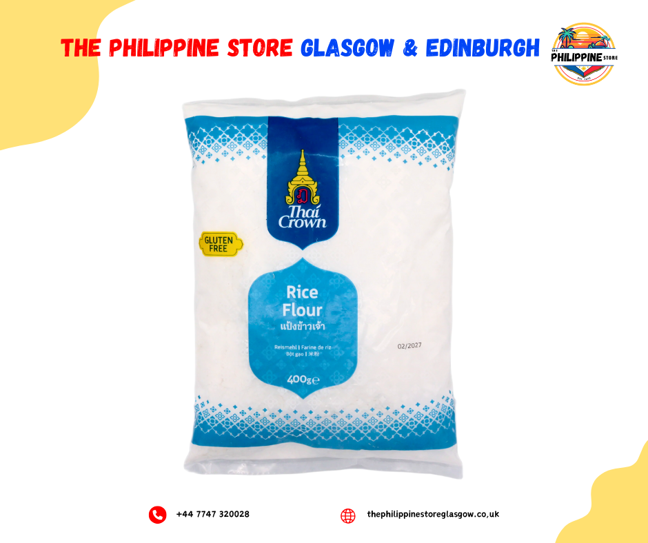 Thai Crown Rice Flour 400g – The Philippine Store Glasgow