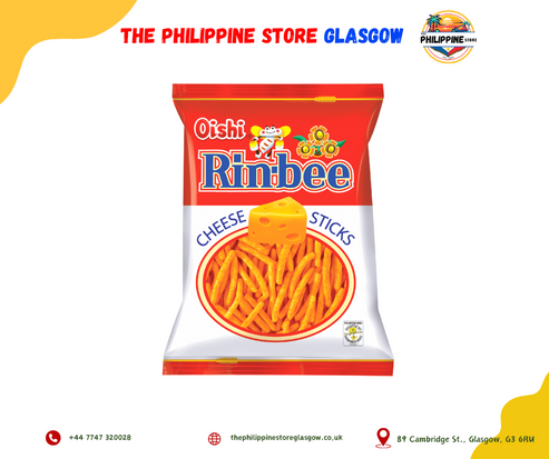 Oishi Rinbee Cheese Sticks 85g – The Philippine Store Glasgow