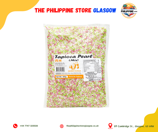 Panda Rainbow Tapioca Pearl (400g) – The Philippine Store Glasgow